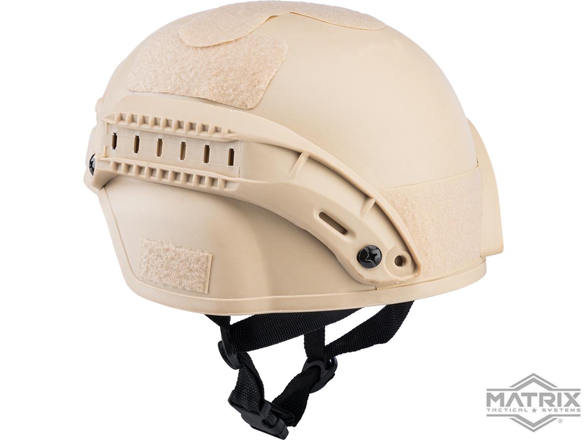 Matrix Children's MICH 2000 Helmet w/ NVG Mount & Side Rails (Color ...