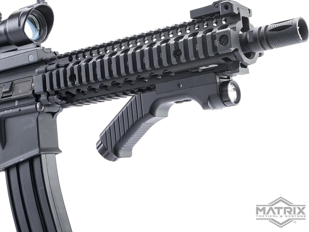 Matrix Tactical Rechargeable Picatinny/M-LOK Foregrip Flashlight and ...