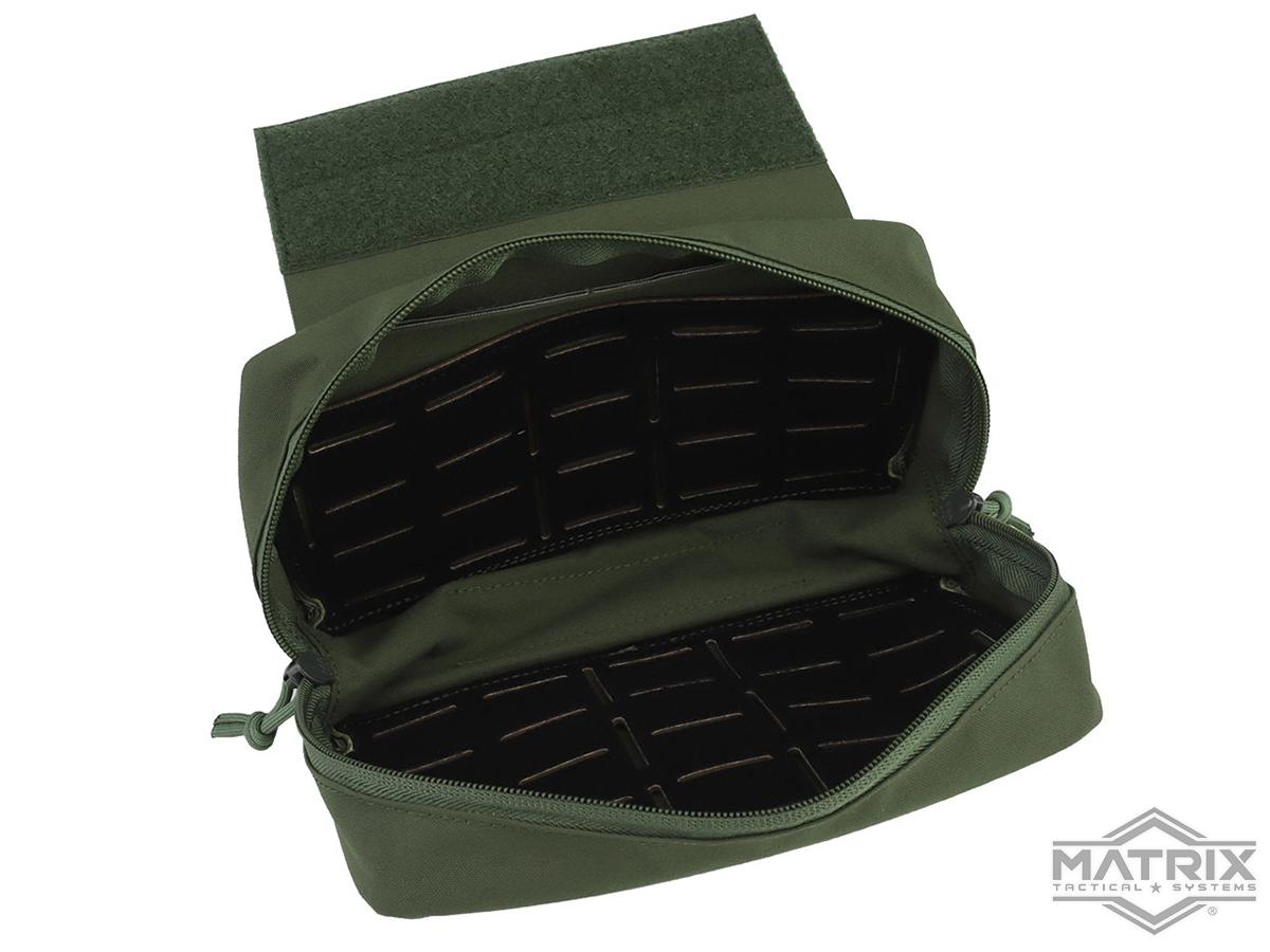 Matrix Hook & Loop Lower Plate Carrier Hanging Pouch (Color: Ranger ...