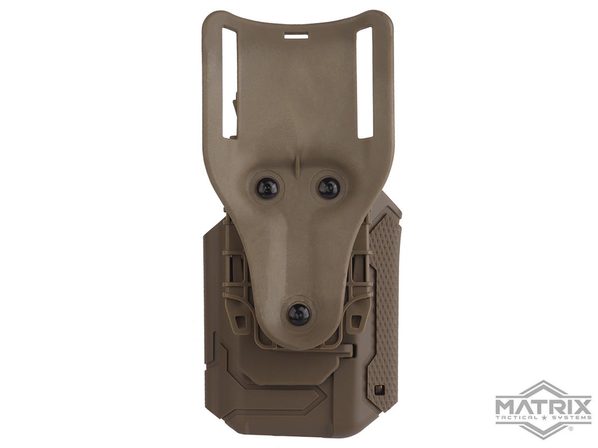 Matrix Multi-Fit Universal Light Bearing Holster (Color: Tan / X300 ...