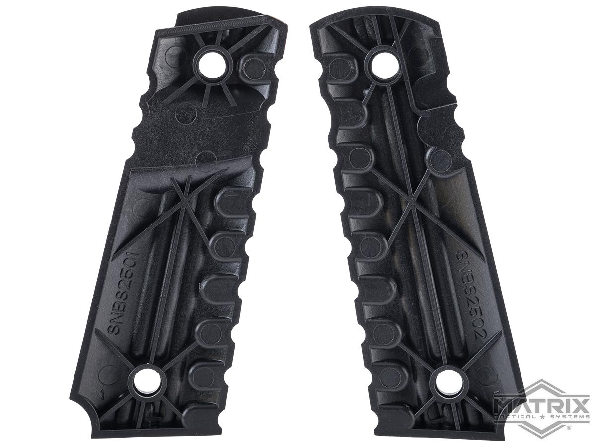 Matrix Pistol Grip Plates for 1911 Gas Blowback Airsoft Pistols (Model ...