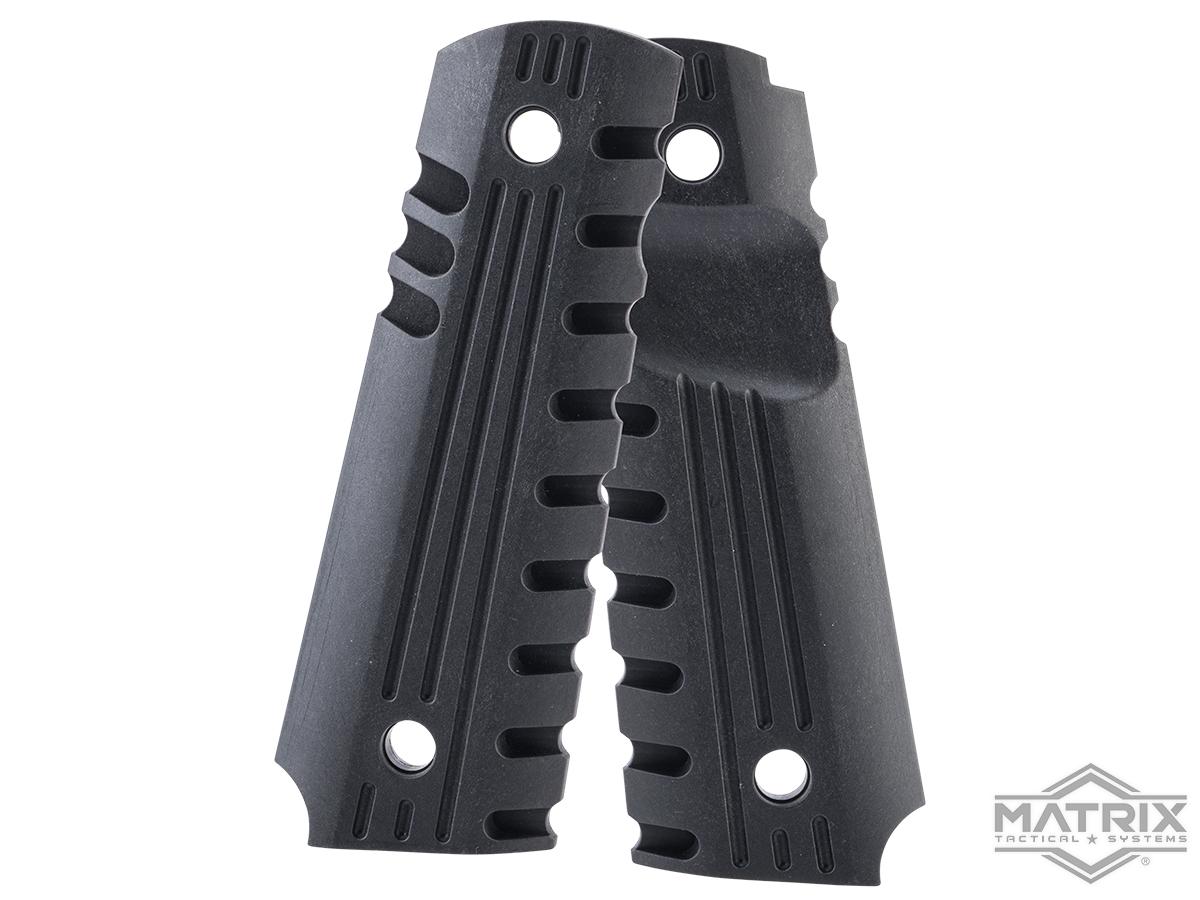 Matrix Pistol Grip Plates for 1911 Gas Blowback Airsoft Pistols (Model ...