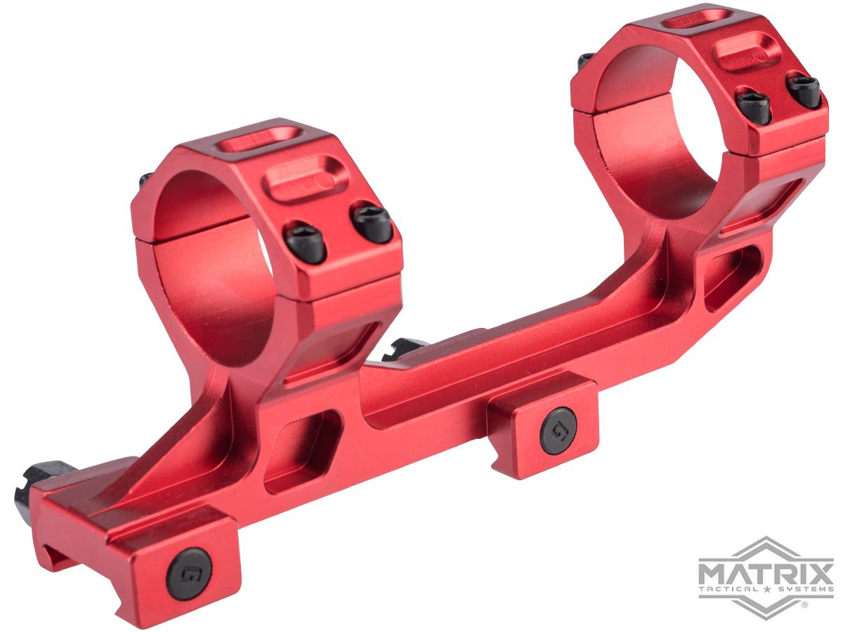 Matrix One Piece Cantilever Double Scope Rings Mount (Color: Red ...