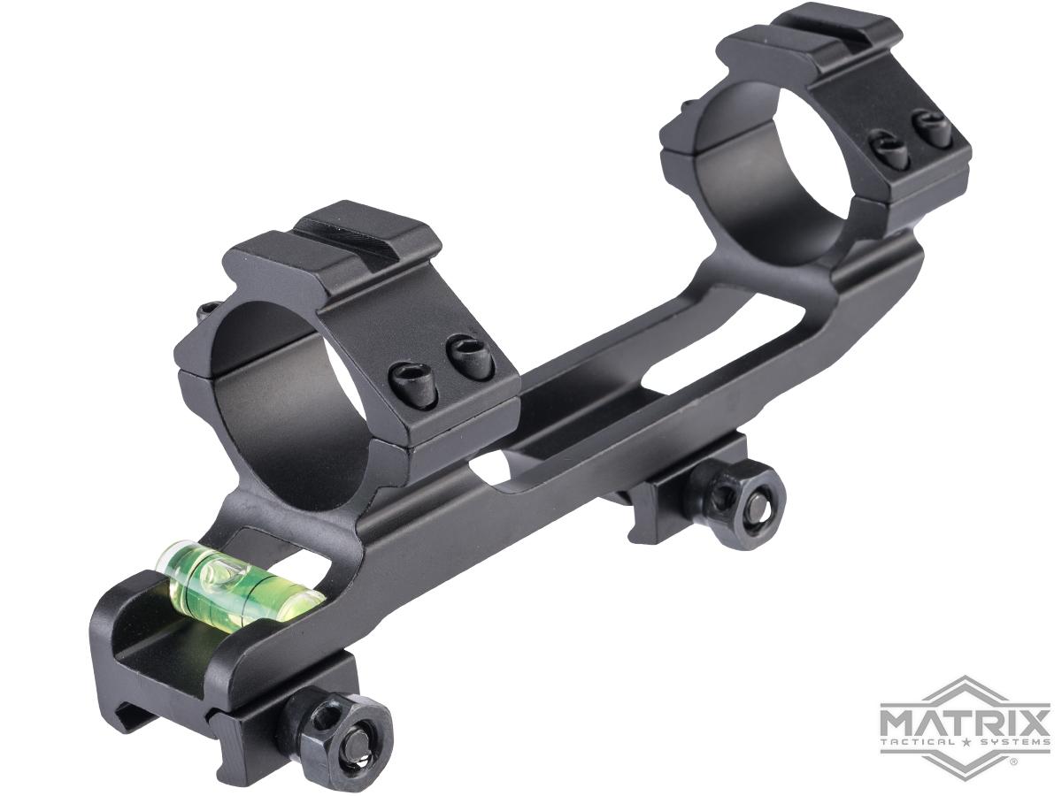 Matrix Skeletonized Cantilever Scope Rings Mount w/ Bubble Level ...
