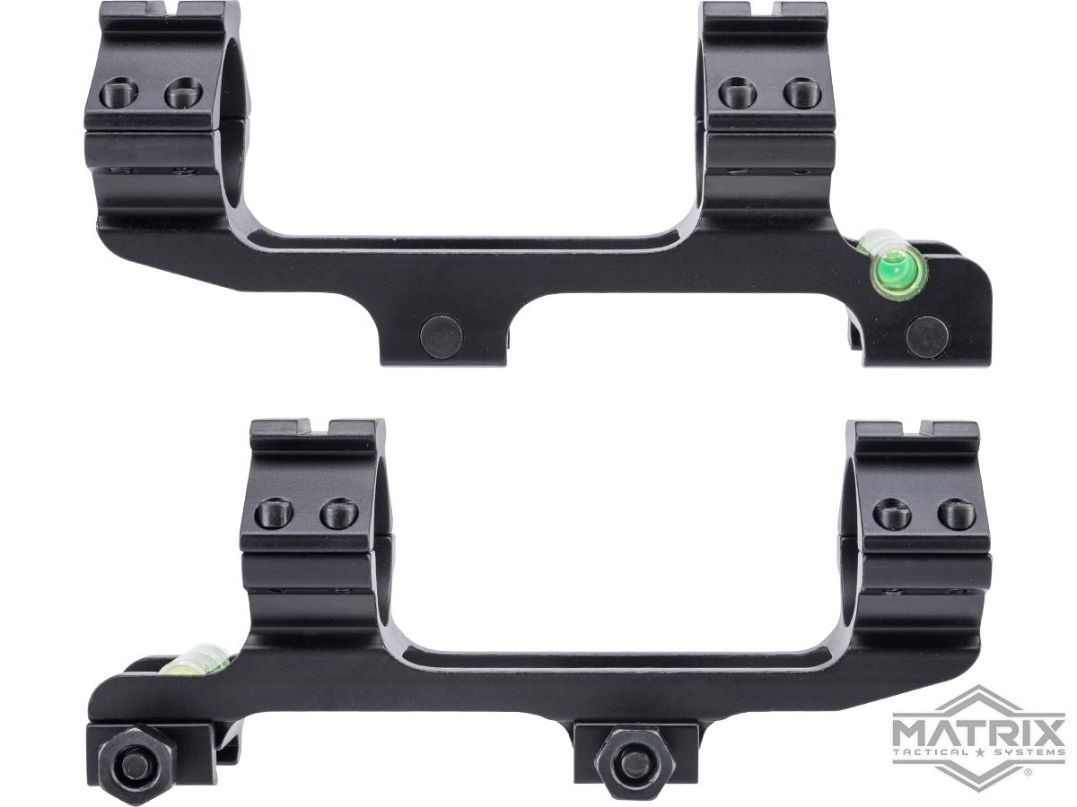Matrix Skeletonized Cantilever Scope Rings Mount w/ Bubble Level ...
