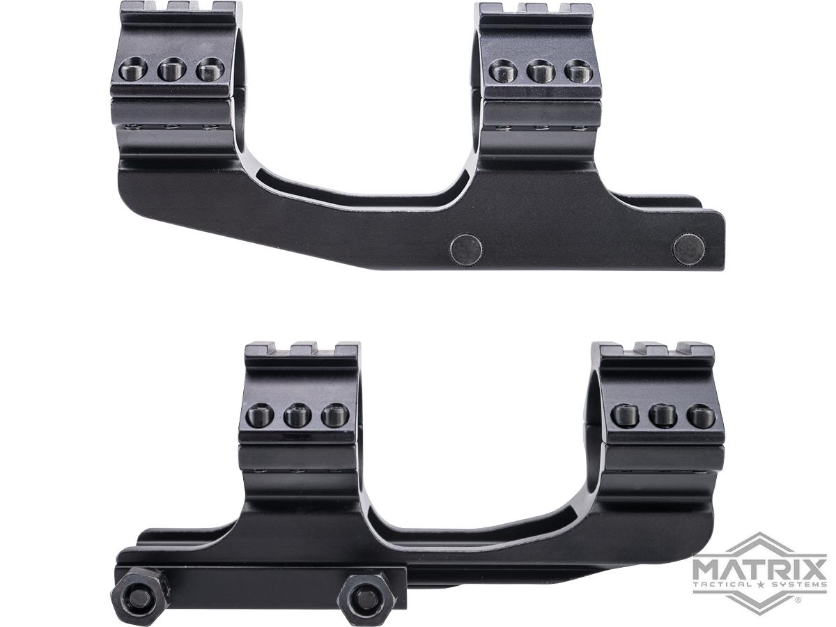 Matrix One Piece Cantilever Scope Rings Mount w/ Picatinny Rails (Color ...