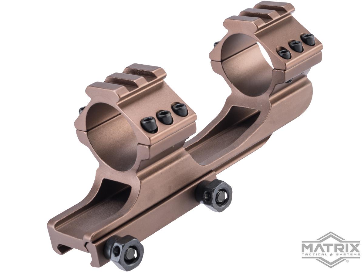 Matrix One Piece Cantilever Scope Rings Mount w/ Picatinny Rails (Color ...