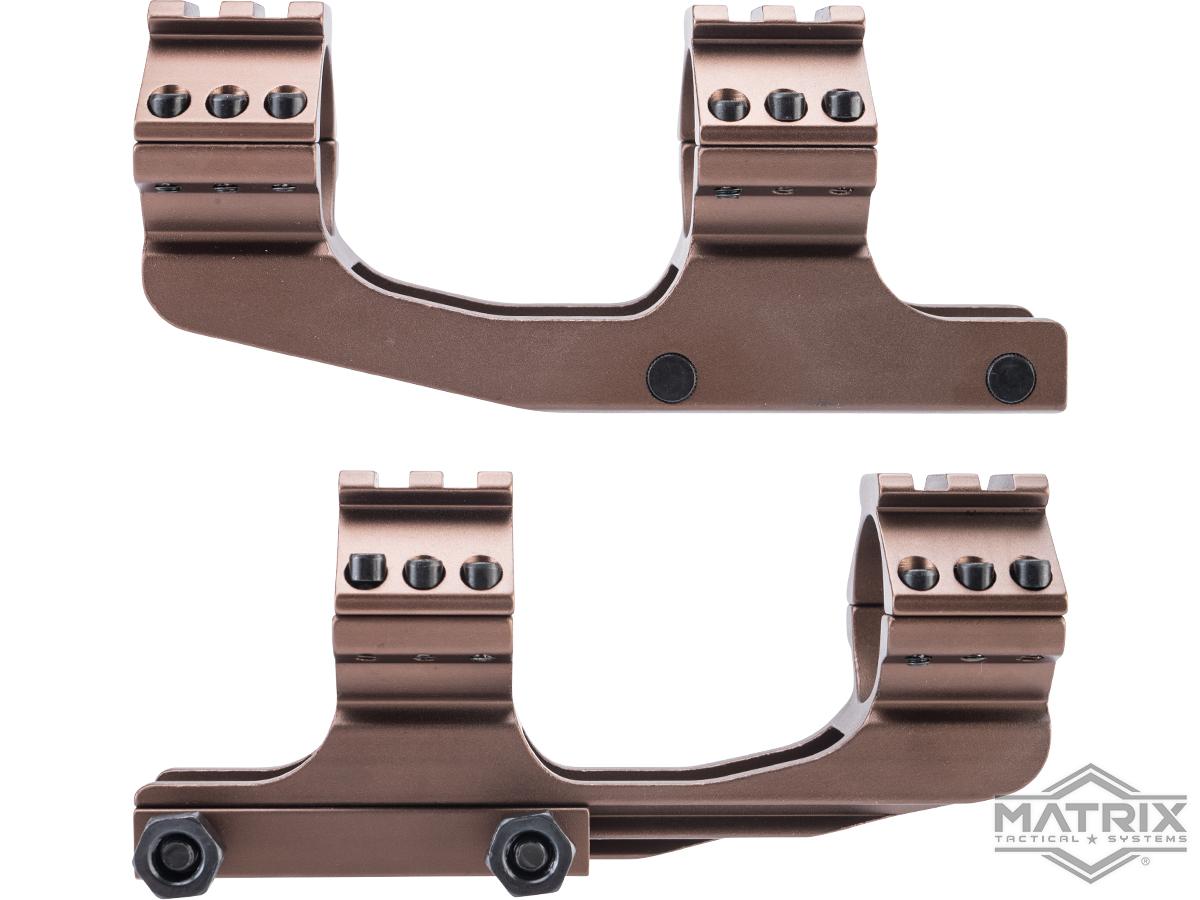 Matrix One Piece Cantilever Scope Rings Mount w/ Picatinny Rails (Color ...