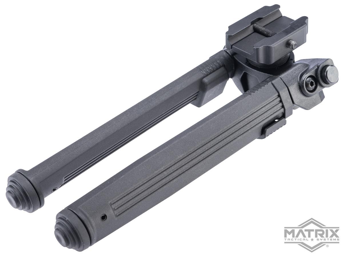 Matrix Adjustable Folding Bipod (Color: Black / Picatinny), Accessories ...