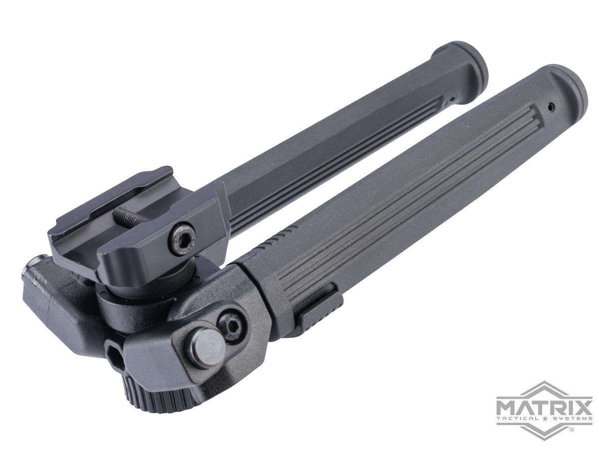 Matrix Adjustable Folding Bipod (Color: Black / Picatinny), Accessories ...