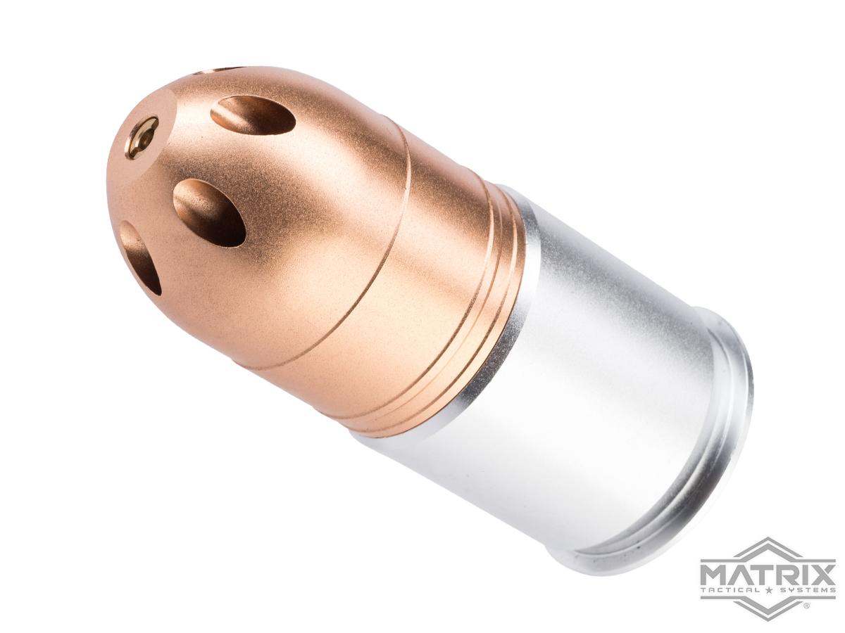 Matrix 36 Round "Bullet" 40mm Airsoft Gas Grenade Shell, Accessories ...