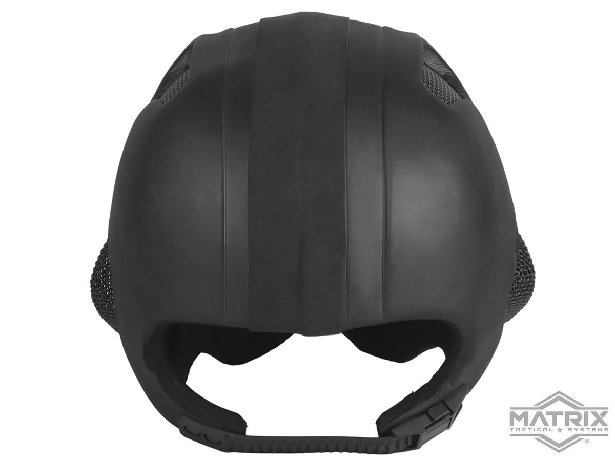 Matrix W23 Lightweight Full Face Carbon Steel Mesh Mask (Color: Black ...