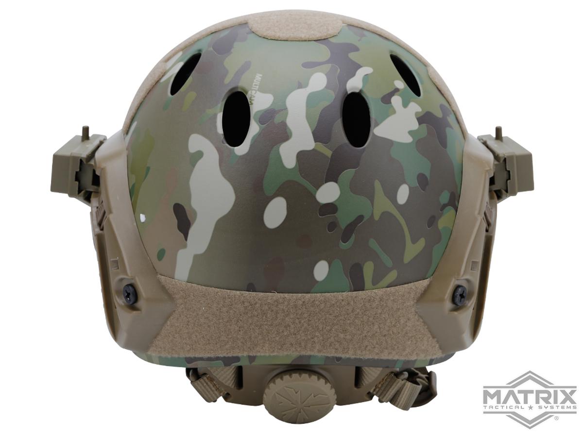 Matrix "Pilot" Steel Mesh Face Mask w/ Helmet (Color: Multicam ...