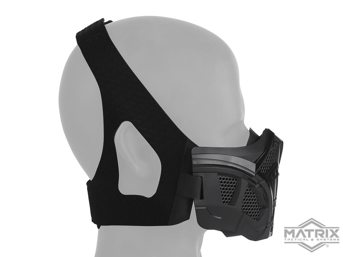 Matrix "Scorpion" Lower Face Protection Mesh and Rubber Half Mask ...