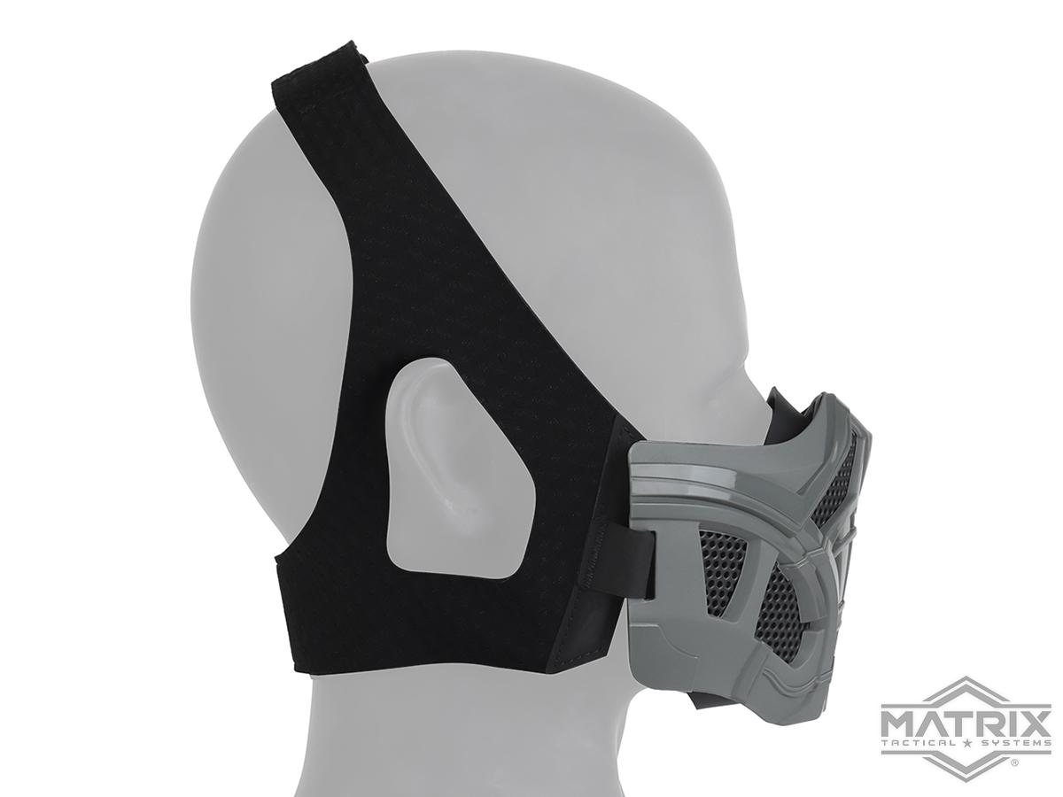 Matrix "Scorpion" Lower Face Protection Mesh and Rubber Half Mask ...