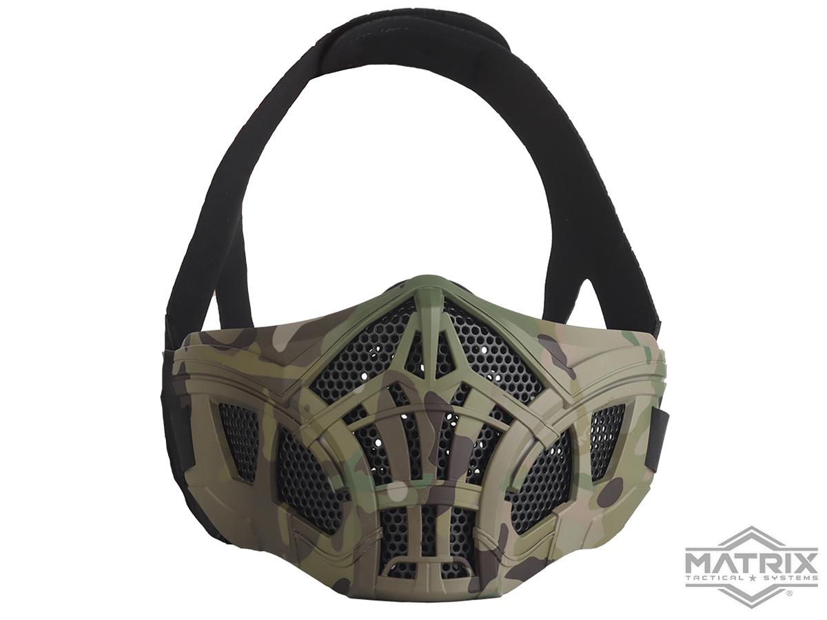 Matrix "Scorpion" Lower Face Protection Mesh and Rubber Half Mask ...