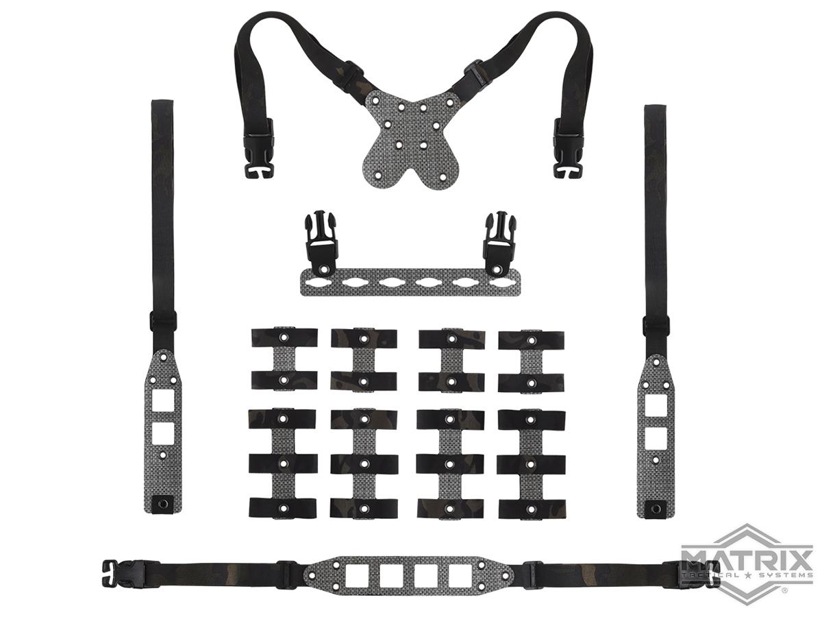 Matrix Modular Laser Cut Tactical Chest Rig (Color: Multicam Black ...