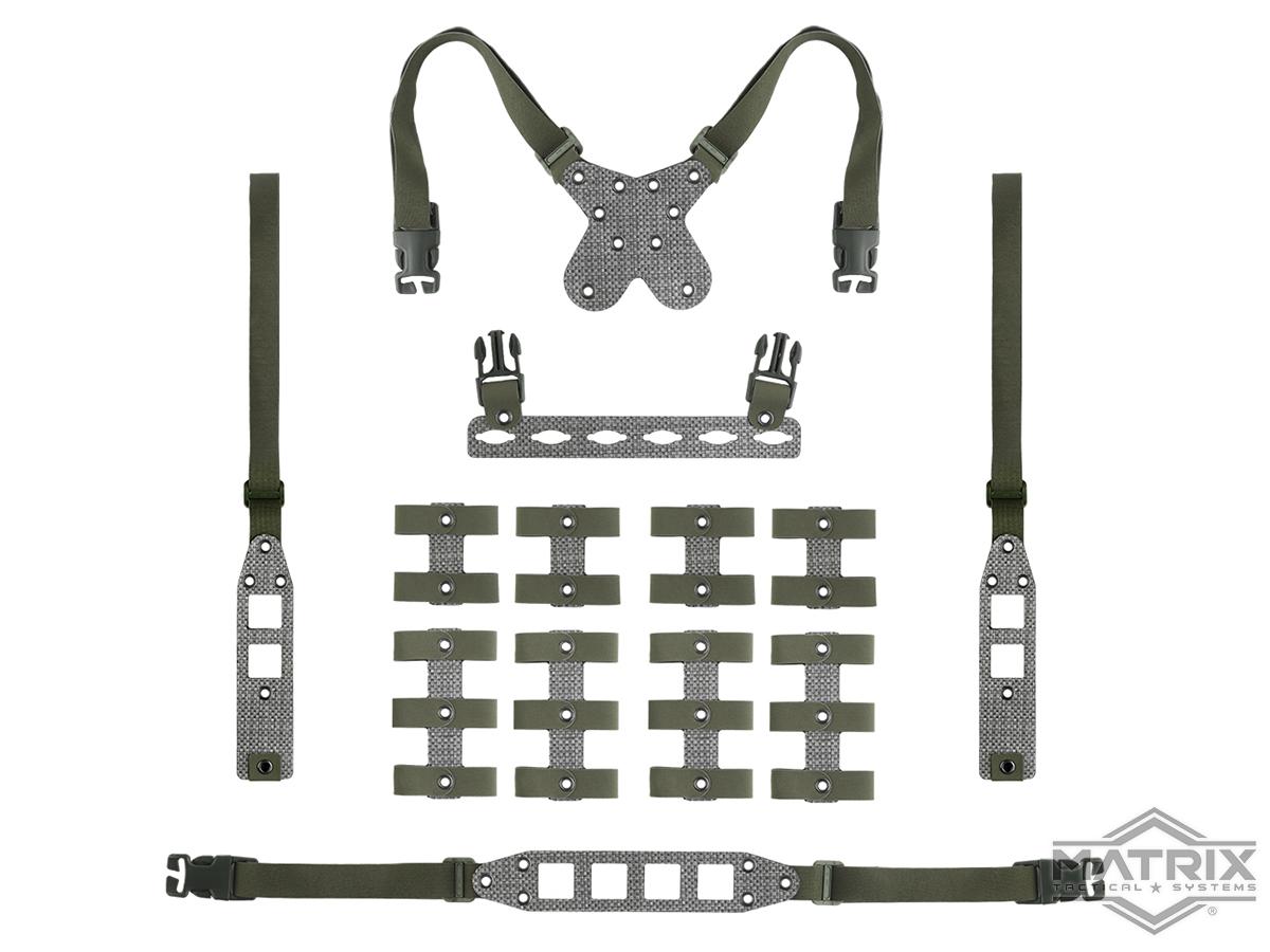 Matrix Modular Laser Cut Tactical Chest Rig (Color: Ranger Green ...