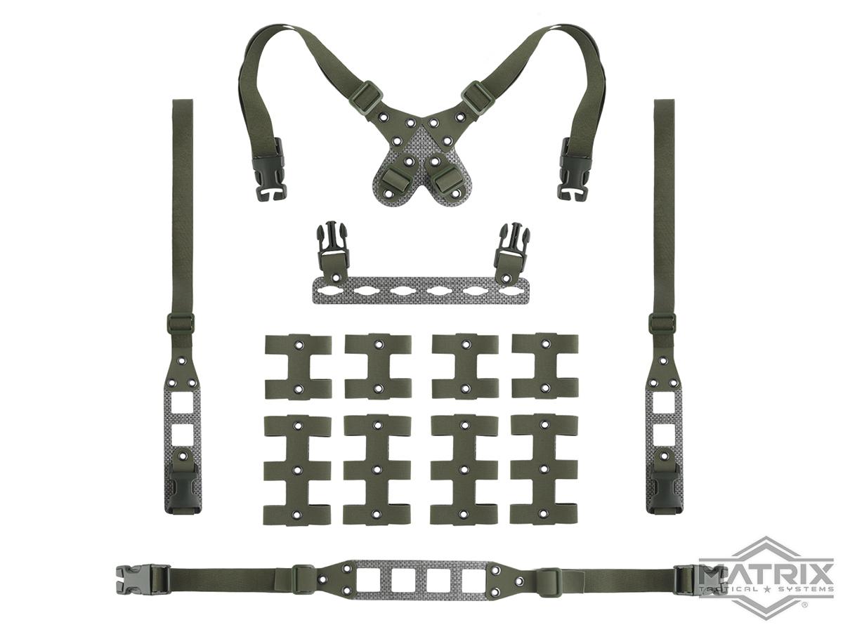 Matrix Modular Laser Cut Tactical Chest Rig (Color: Ranger Green ...