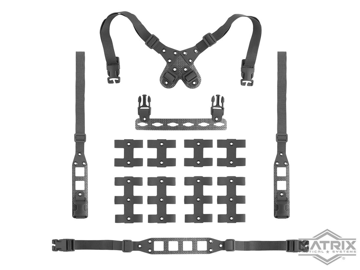 Matrix Modular Laser Cut Tactical Chest Rig (Color: Wolf Grey ...