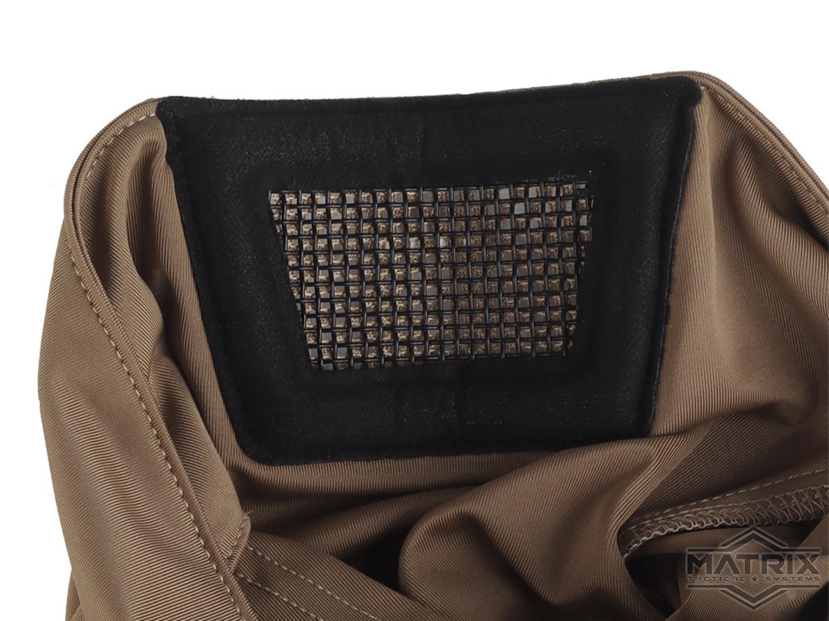 Matrix Knight Balaclava Headgear w/ Mesh Mouth Protector (Color: Tan ...