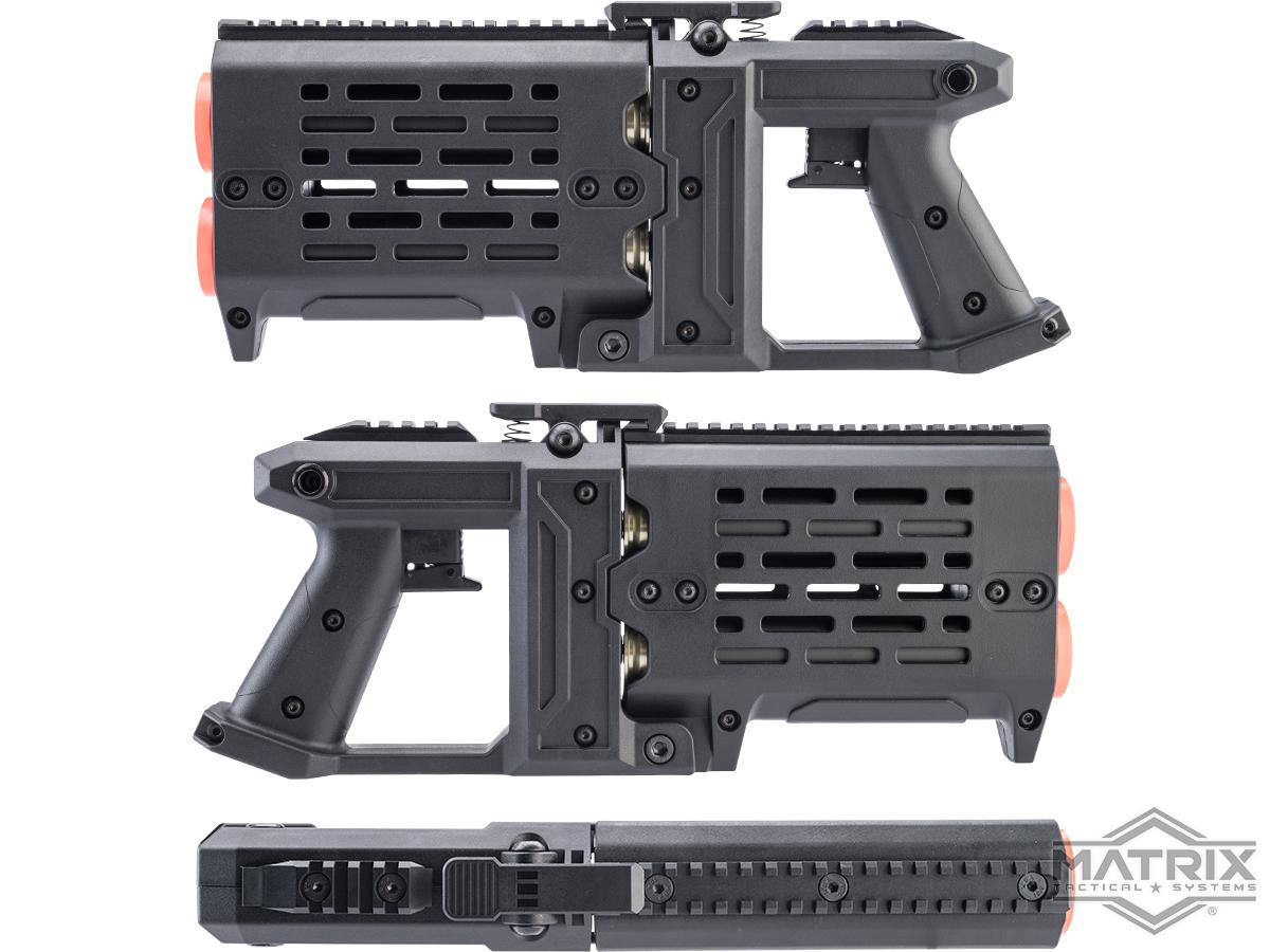 Matrix 40mm Double Barrel Grenade Launcher Airsoft Pistol w/ 2x Shells ...