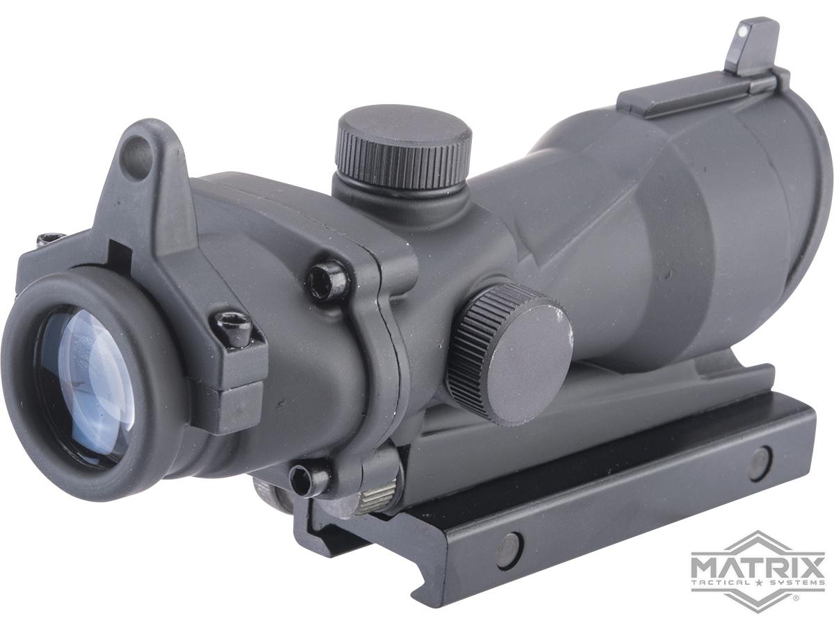 Element 4x32 Magnified Scope w/ Illuminated Reticle & Iron Sight for ...