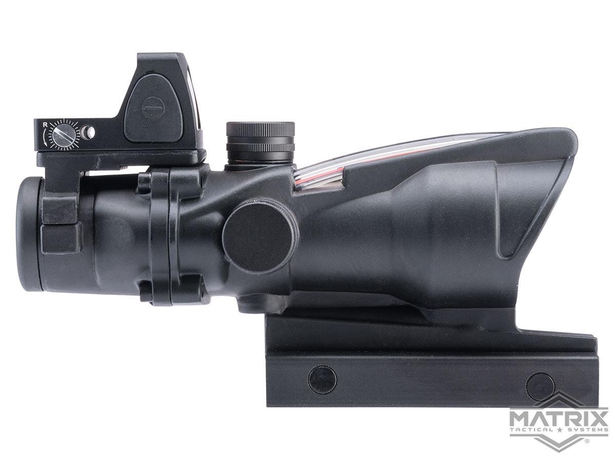 Matrix 4X32 Magnification Illuminated Red Dot w/ Red Dot Sight (Color ...