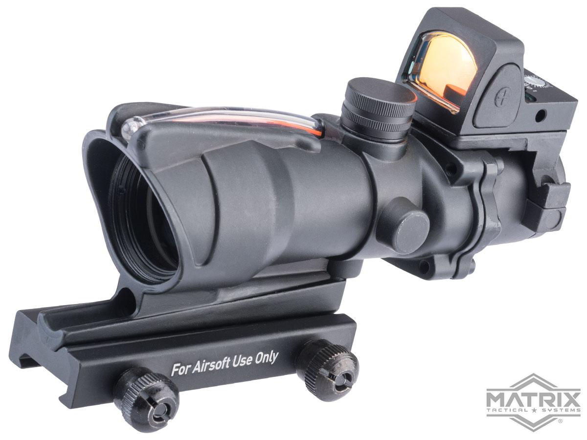 Matrix 4X32 Magnification Illuminated Red Dot w/ Red Dot Sight (Color ...
