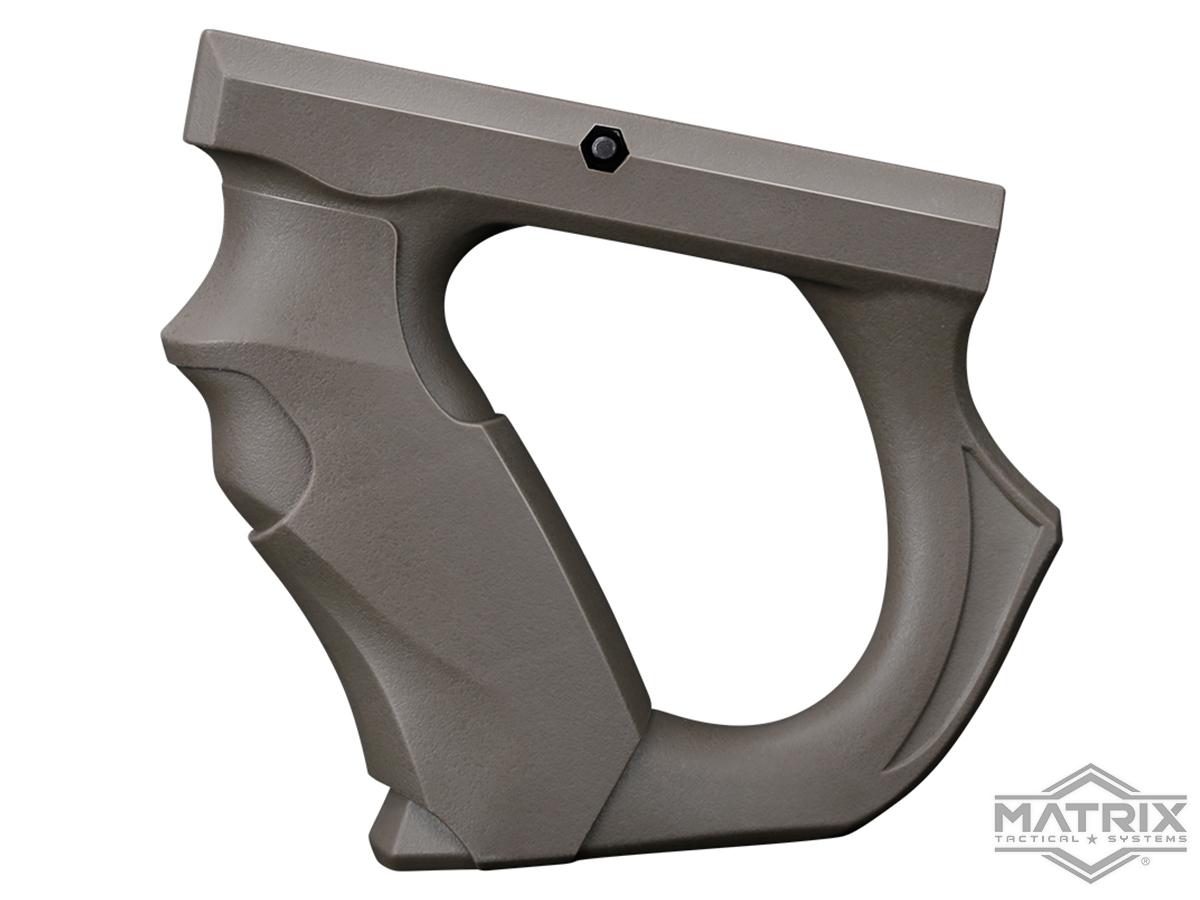 Matrix Angled Tactical Front Grip (Color: Tan), Accessories & Parts, External Parts, Vertical ...