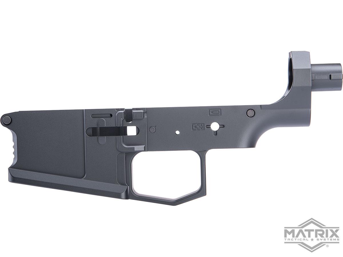 Matrix "Zion" Billet Style Metal Receiver for CYMA Platinum Airsoft AEG Rifle (Model: SR-25 ...