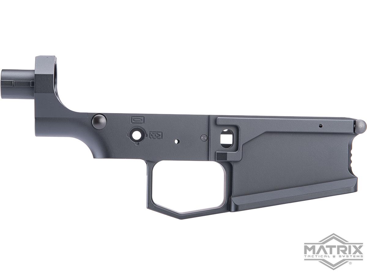 Matrix "Zion" Billet Style Metal Receiver for CYMA Platinum Airsoft AEG Rifle (Model: SR-25 ...