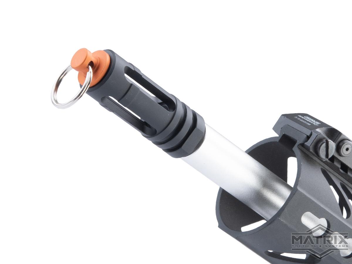 Matrix "PLUG" Muzzle Protection Keychain + 14mm Flash Hider Set (Type ...