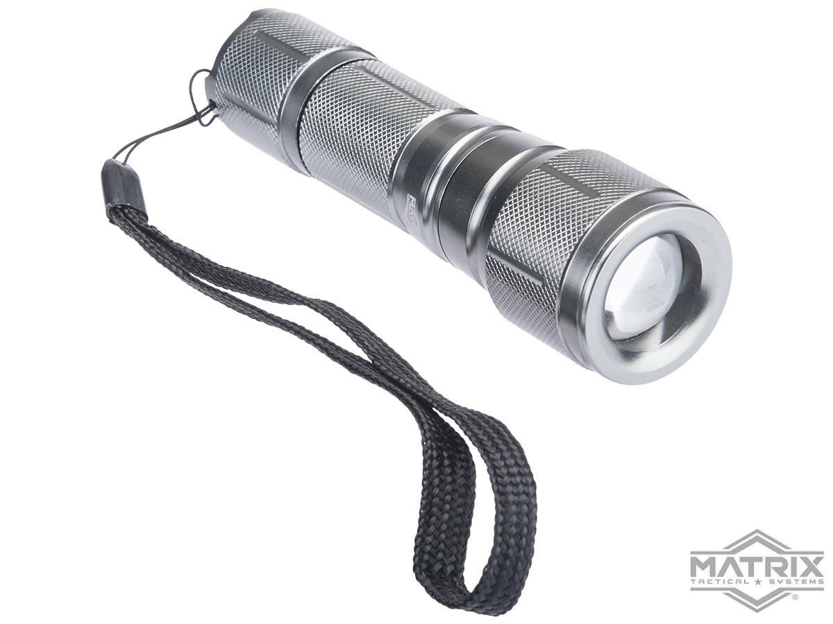 Matrix XPE 200 Lumen Everyday Carry Combat Flashlight w/ M-LOK Ring ...