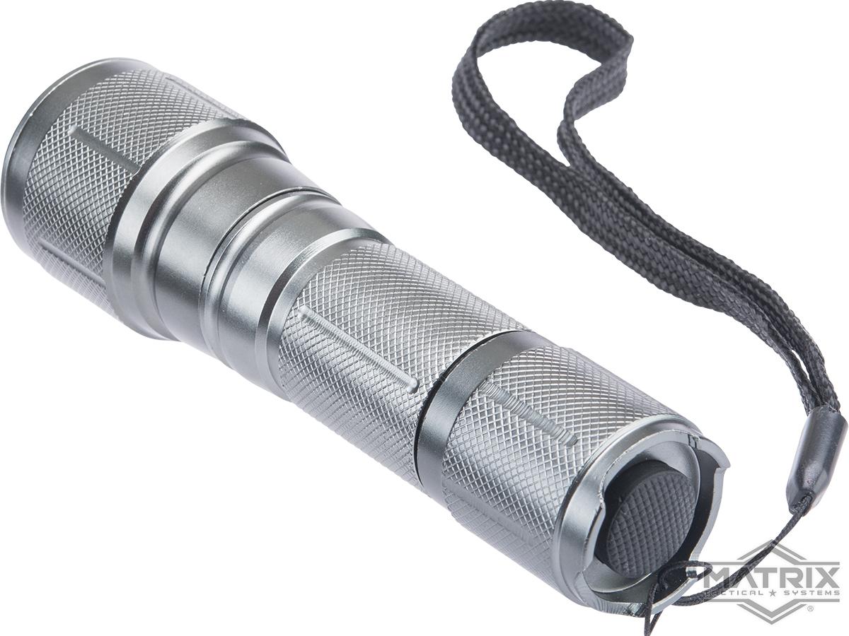 Matrix XPE 200 Lumen Everyday Carry Combat Flashlight w/ M-LOK Ring ...