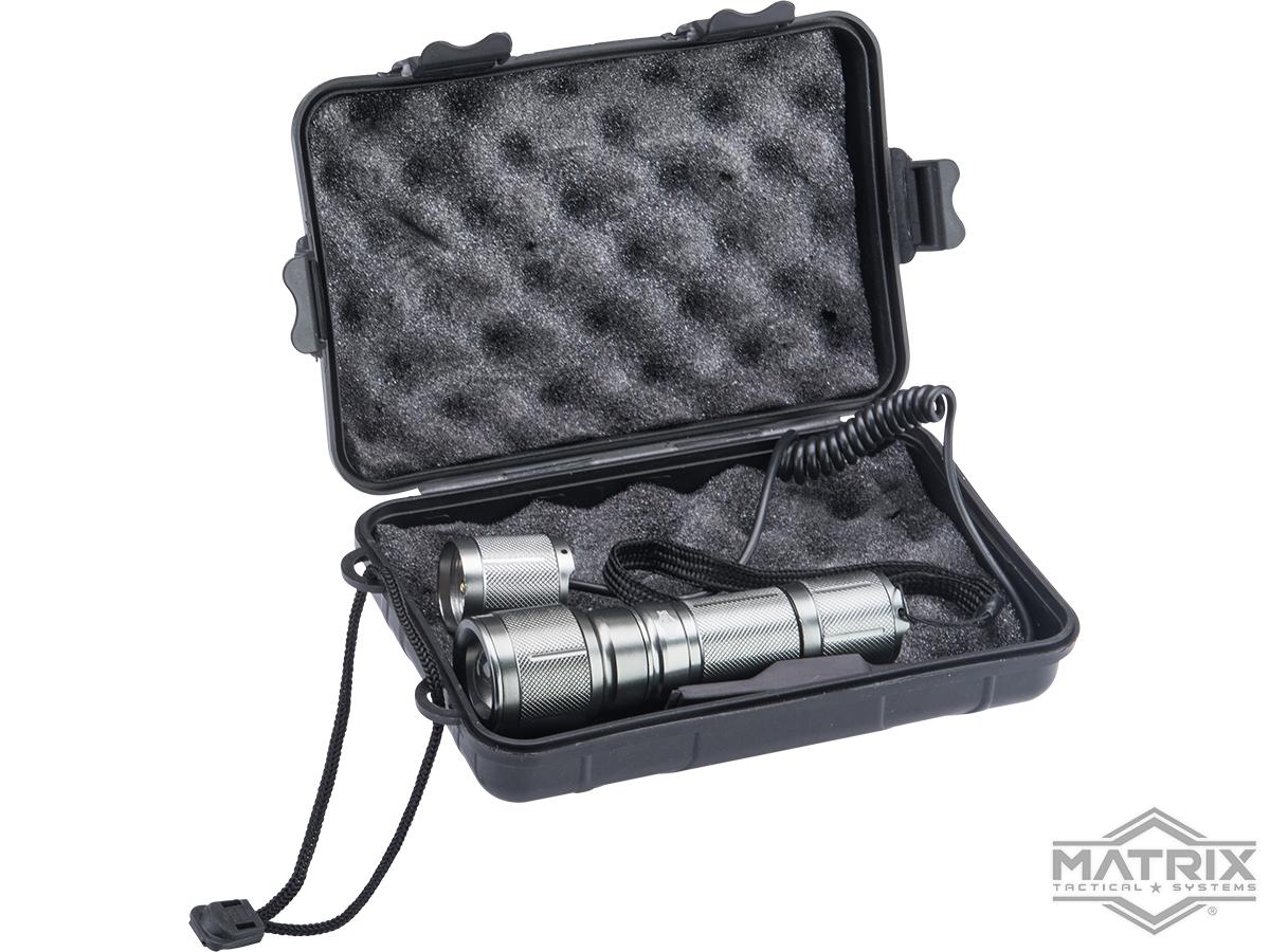 Matrix XPE 200 Lumen Everyday Carry Combat Flashlight w/ M-LOK Ring ...