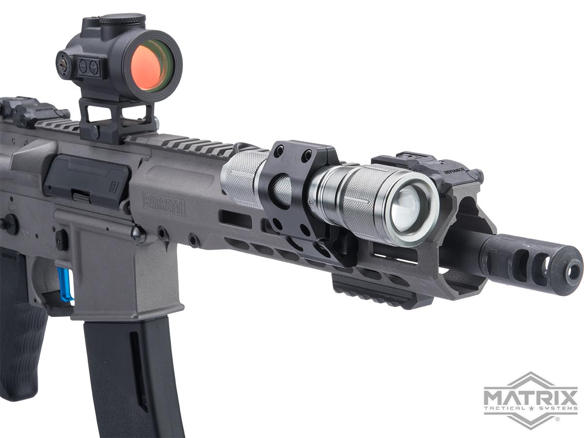 Matrix XPE 200 Lumen Everyday Carry Combat Flashlight w/ M-LOK Ring ...