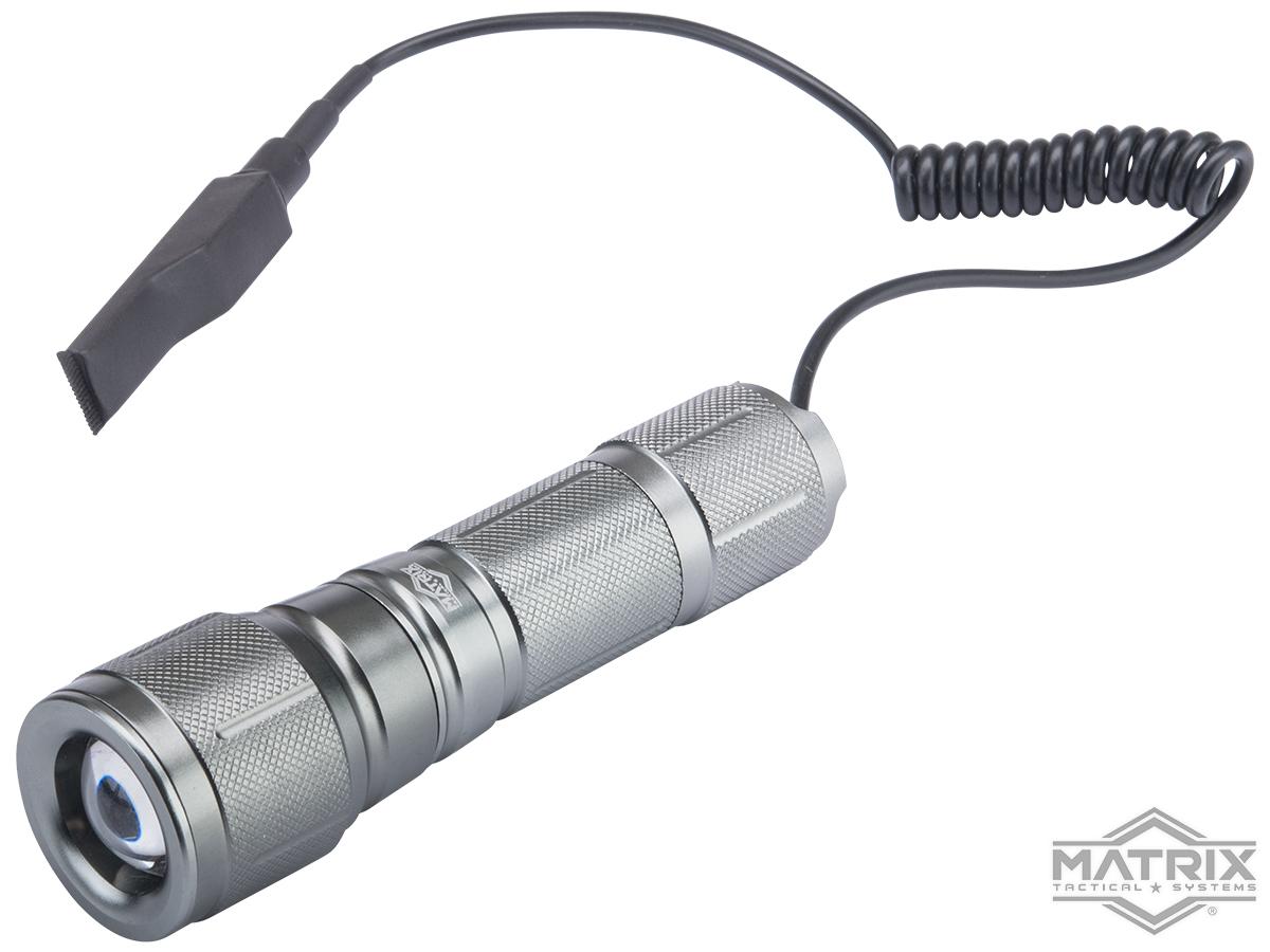 Matrix XPE 200 Lumen Everyday Carry Combat Flashlight w/ M-LOK Ring ...