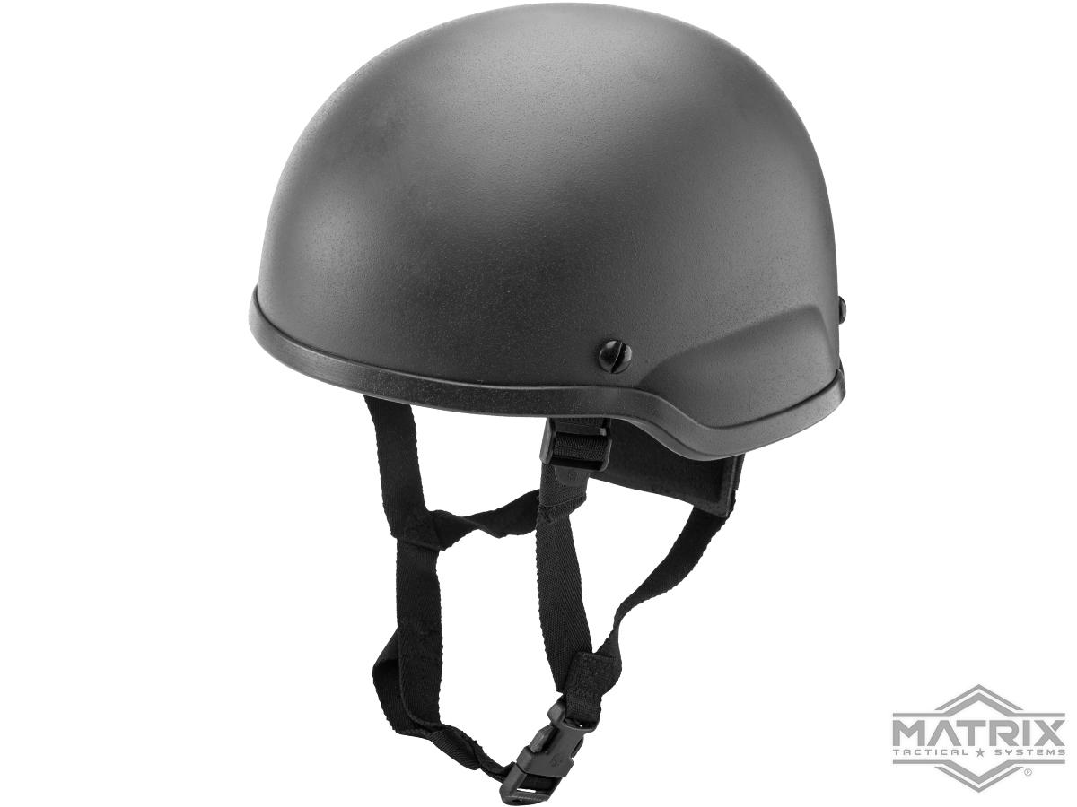 Matrix MICH 2002 Replica Airsoft Helmet (Color: Black), Tactical Gear/Apparel, Helmets - Evike ...
