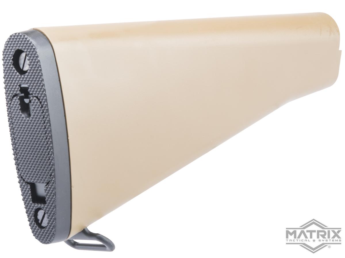 Matrix M16 Type Fixed Stock for M4/M16 Series AEGs (Color: Tan ...