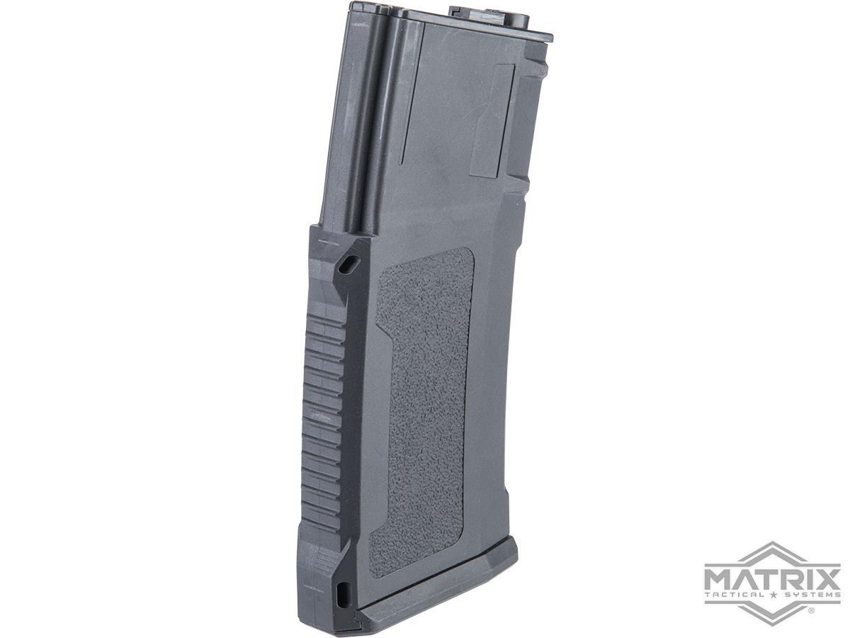 Matrix 300 Round Polymer Hi-Cap MilSim Dual Wind Magazine (Color: Black ...