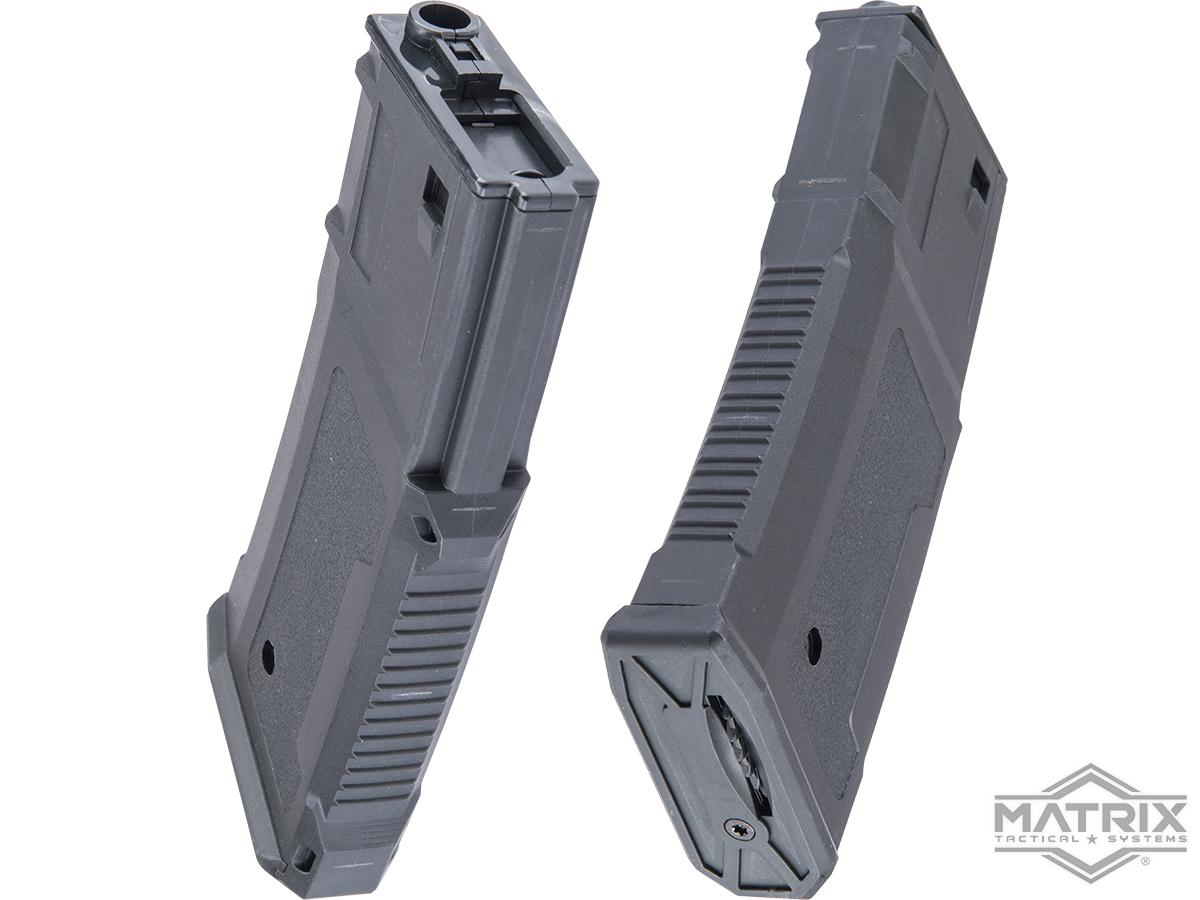 Matrix 300 Round Polymer Hi-Cap MilSim Dual Wind Magazine (Color: Black ...