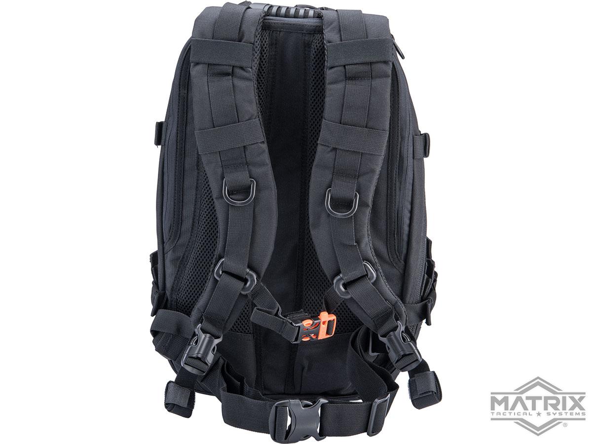 Matrix Laser Cut Tactical Backpack (Color: Black), Tactical Gear ...