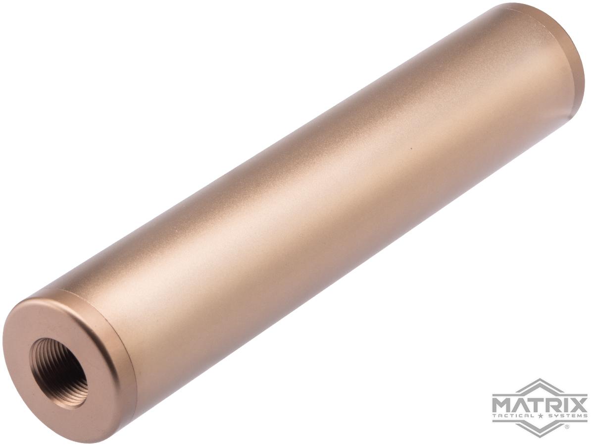 Matrix Airsoft Mock Silencer / Barrel Extension (Model: Tan - Blank ...
