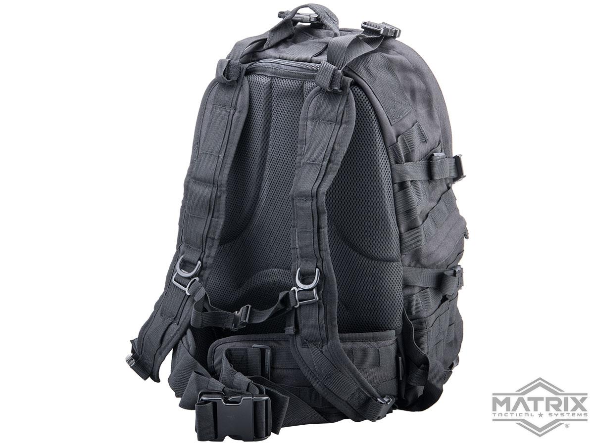 Matrix Tactical Military Rifle Patrol Backpack (Color: Black), Tactical ...