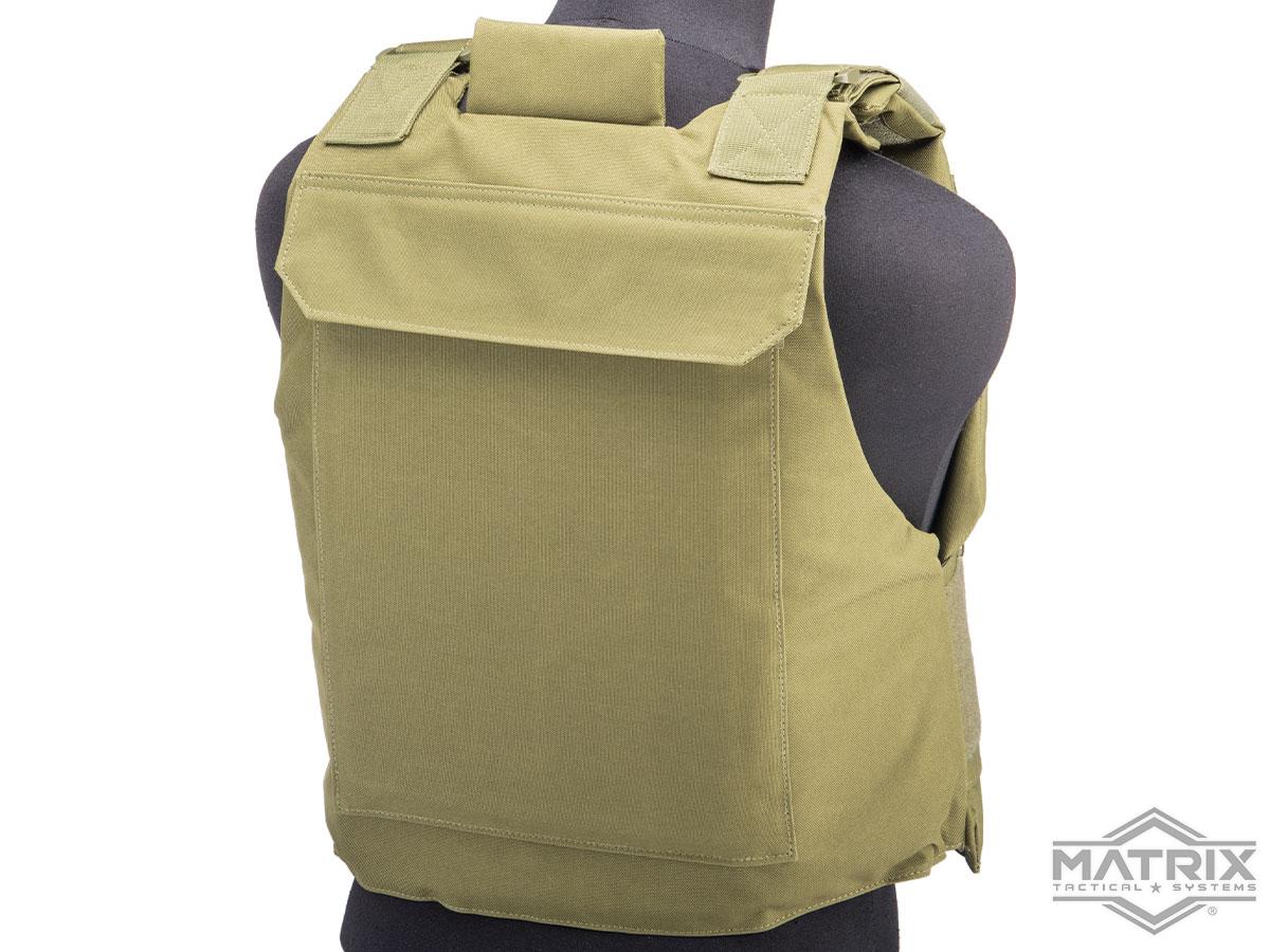 Matrix Delta Force Style Body Armor Shell Vest (Color: Olive Drab ...