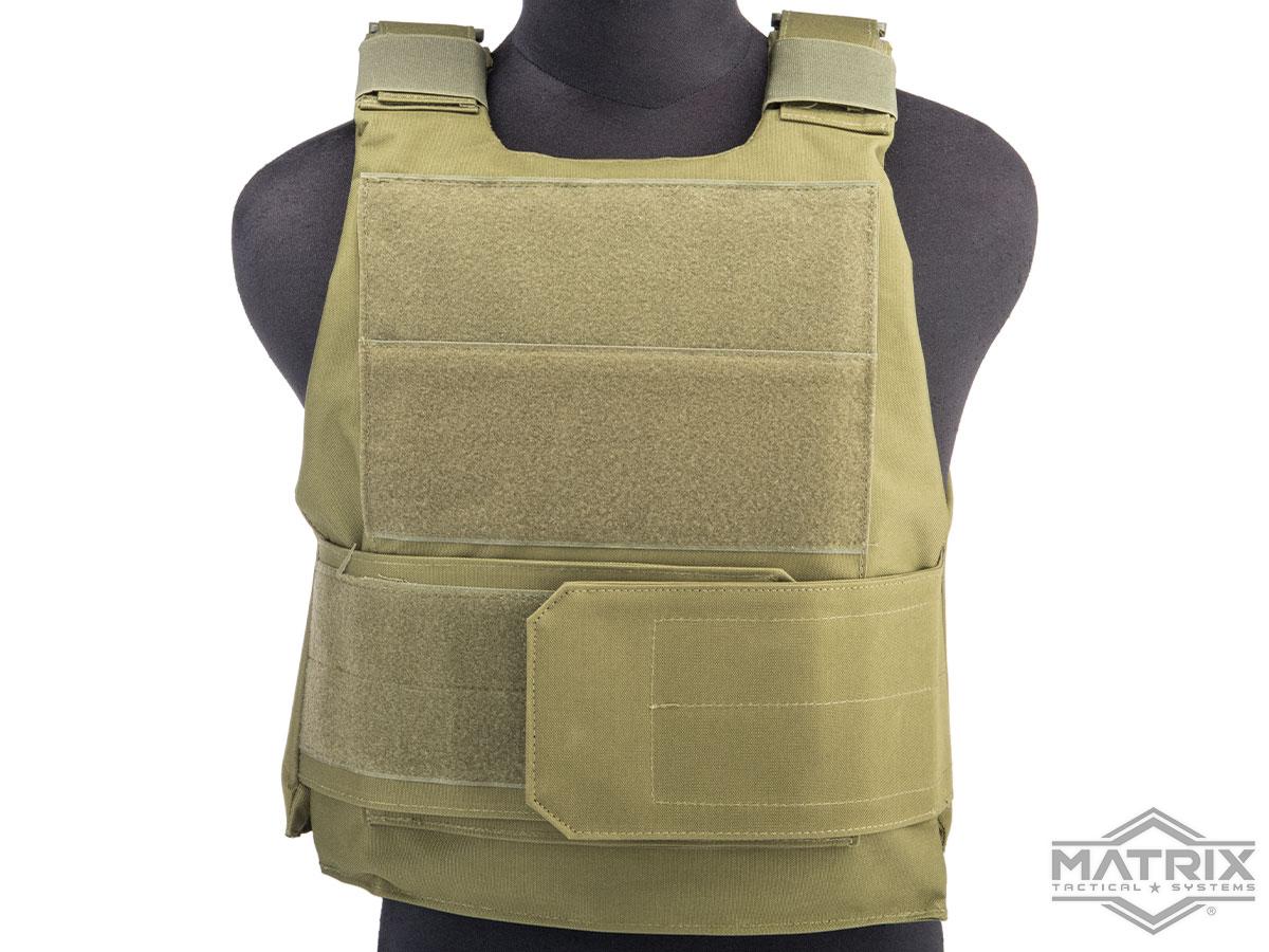 Matrix Delta Force Style Body Armor Shell Vest (Color: Olive Drab ...