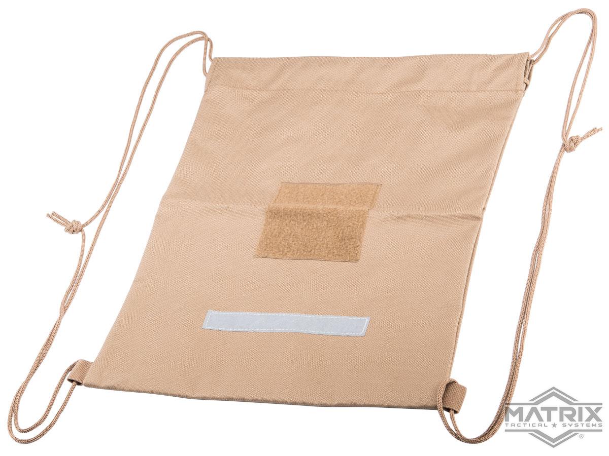 Matrix 600D Tactical Drawstring Bag (Color: Tan), Tactical Gear/Apparel ...