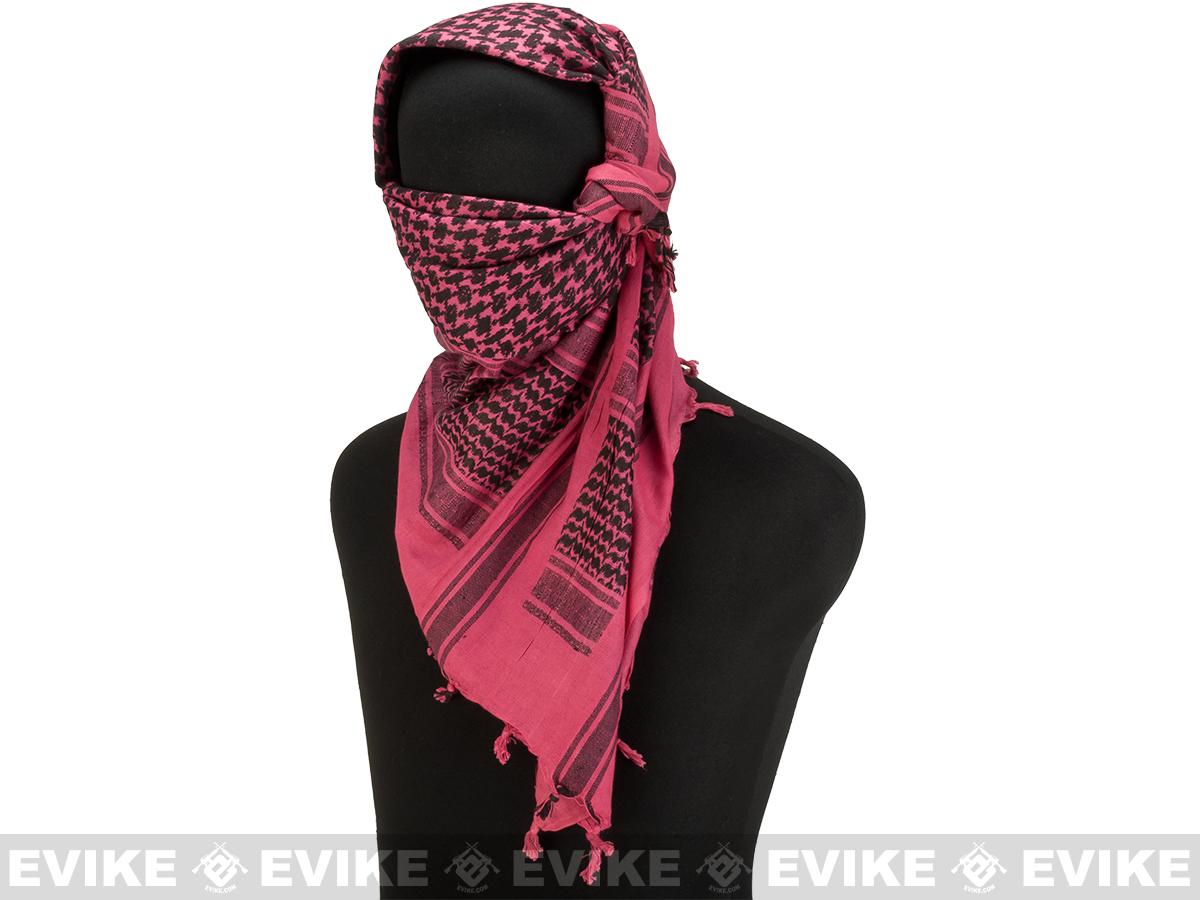 Matrix Woven Coalition Desert Shemagh (Color: Plum/Black), Tactical ...