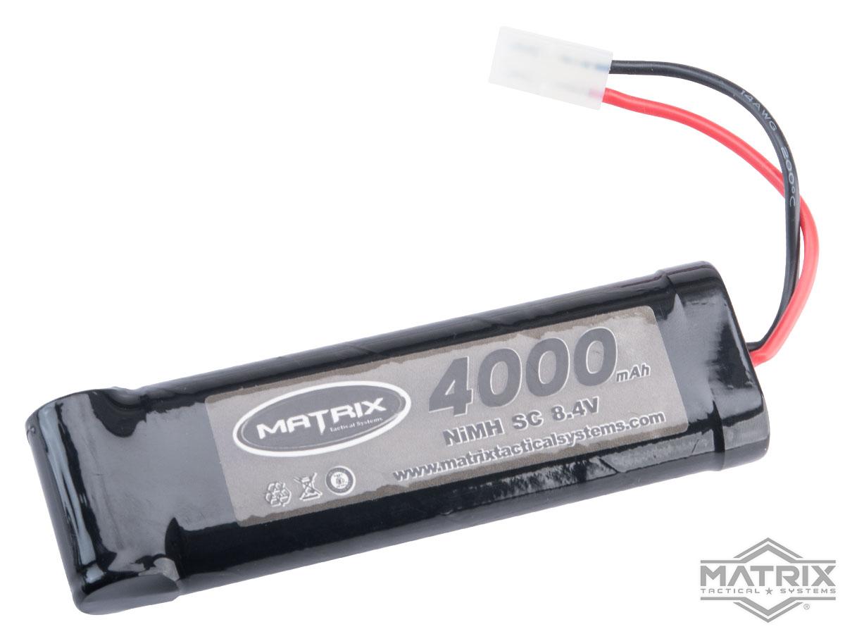 Matrix High Output Large Type Airsoft NiMH Battery (Configuration: 8.4V ...